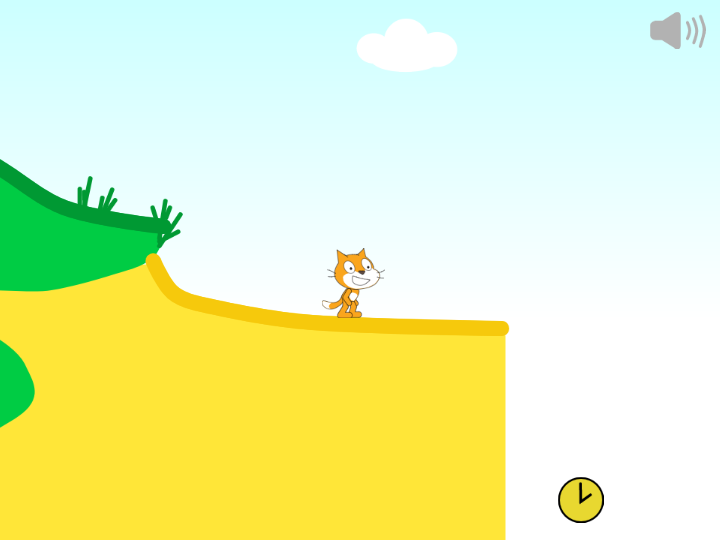 小猫跑酷 V11 魏 侯老师编程网站侯网 Scratch编程教程与创作社区