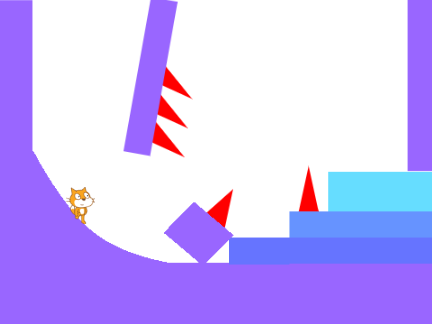 超棒的平台游戏-hou-侯老师编程网站(codinghou.cn) - Scratch编程教程与创作社区