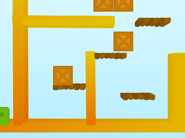 史莱姆跑酷-王馨德-侯老师编程网站(codinghou.cn) - Scratch编程教程与创作社区